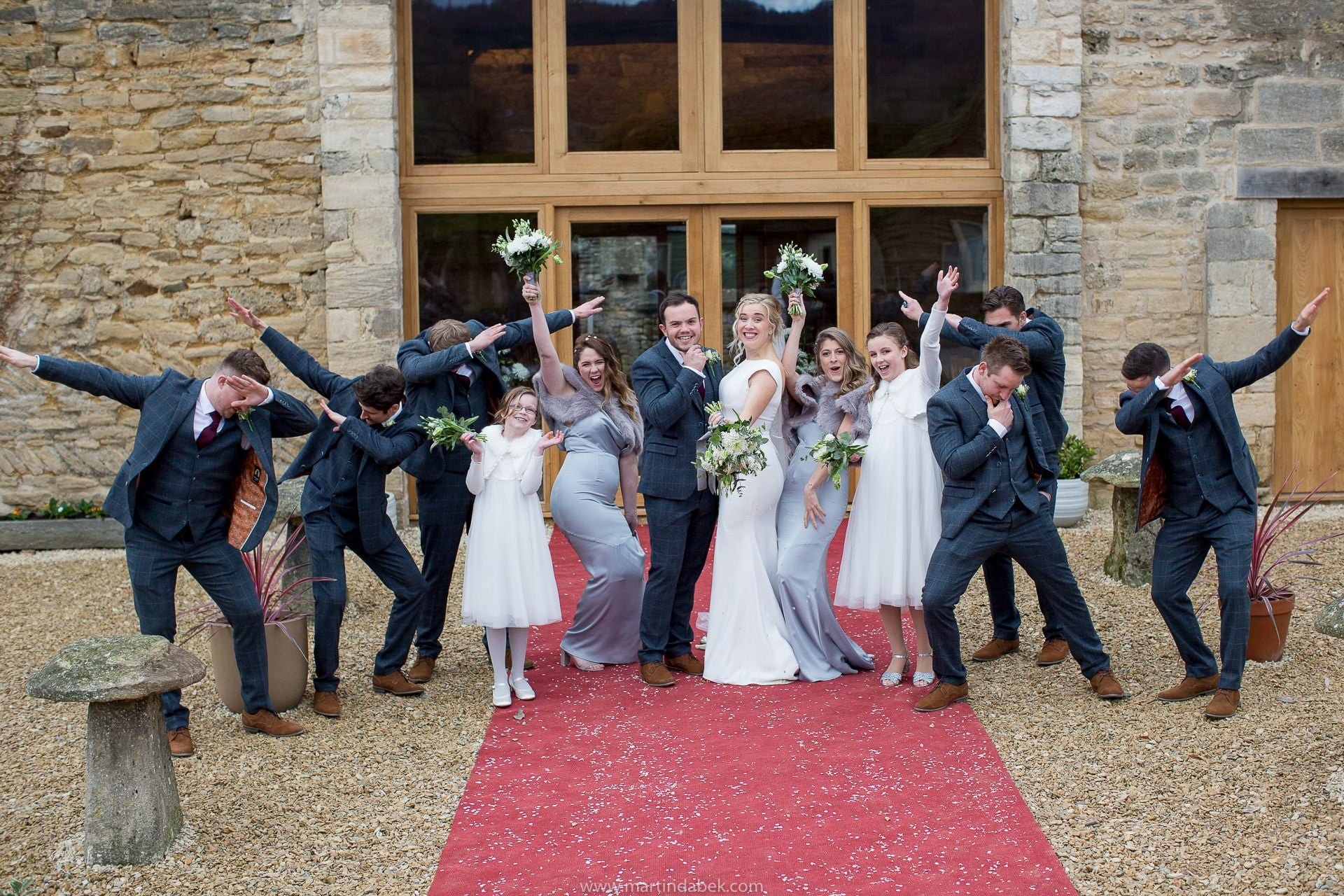 Saxon Barn Wedding - Relaxed & Fun Winter Wedding